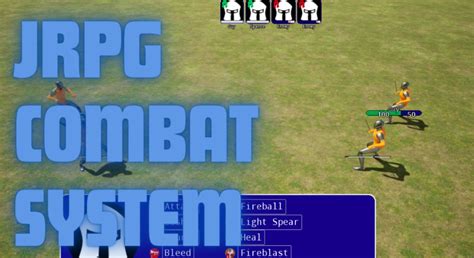 Jrpg Combat System In Blueprints Ue Marketplace