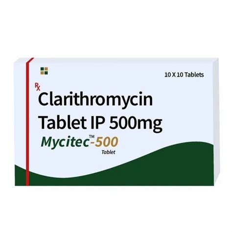 Clarithromycin Antibiotics Tablets 500 Mg At Rs 350 Box In Nagpur Id