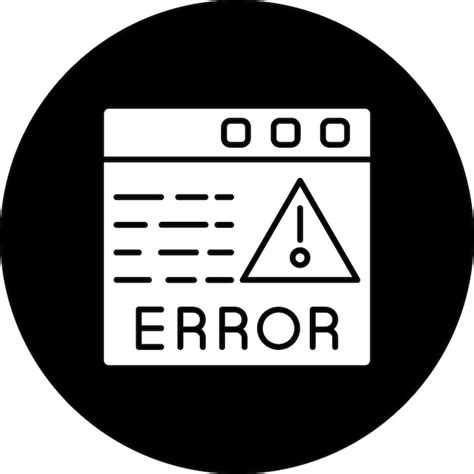 Premium Vector Error Icon