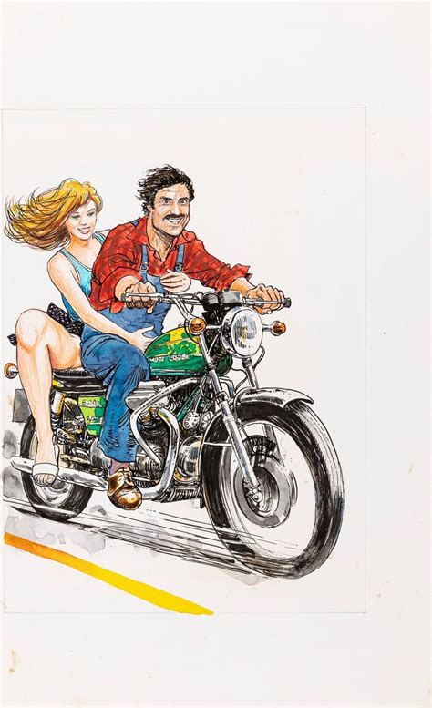 Milo Manara Il Montatore Un Affare Di Uccelli 1976 Original Comic