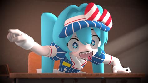 Burger Mesmerizer Miku Animation Youtube
