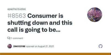 Consumer Is Shutting Down And This Call Is Going To Be Stopped Without
