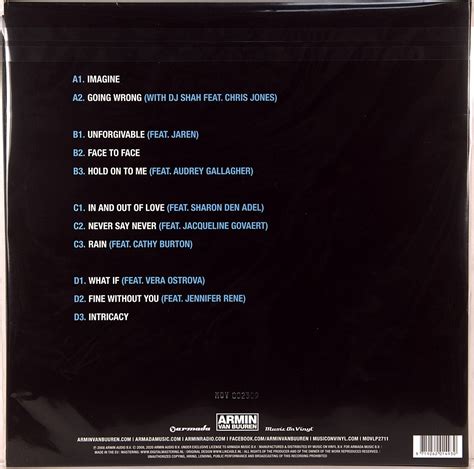 Armin Van Buuren Intense Tracklist