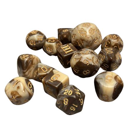 Sada Kostek Dcc Rpg Elemental Dice Earth Imago Cz