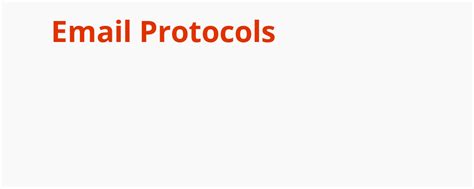 What Email Protocols Should I Use For My Email Hosting By Dale