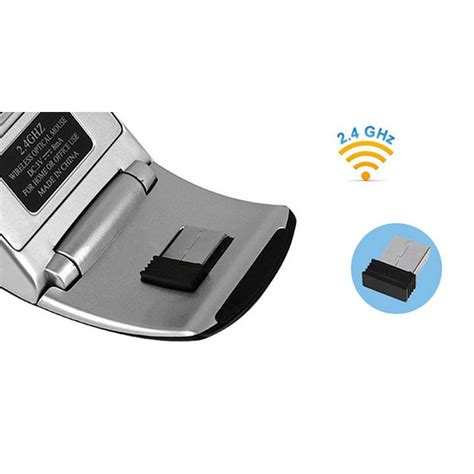 2 4ghz Wireless Mouse Home Offie Computer Mouse Foldable Folding Mouse