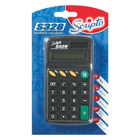 Scripto Calculator S328 8 Digit Pnp