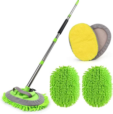 Microfiber Car Wash Brush Mop Kit At Fernando Ward Blog