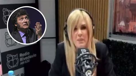Viviana Canosa volvió a la radio y acusó a Javier Milei de dejarla sin