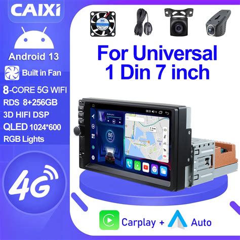 Магнитола CAIXI на Android для автомобиля, универсальная мультимедийная ...