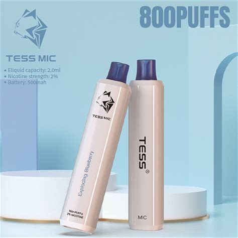800 Puffs 2 Nicotine Mini Electronic Cigarette Disposable Vape Pen