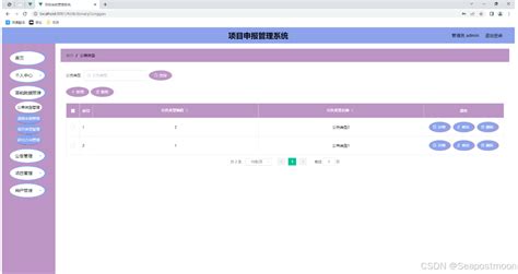 java毕设项目案例实战ii基于java spring boot mysql的项目申报管理系统的设计与实现（开发文档 数据库 源码） csdn博客