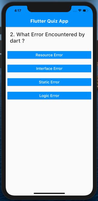 GitHub InterfaceCs Flutter Quiz Project This Is My First Project In Flutter