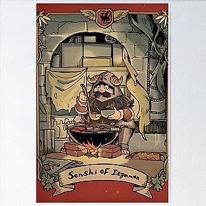 Dungeon Meshi Delicious In Dungeon Chilchuck Senshi Poster