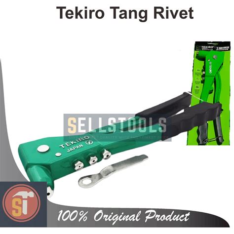 Jual Tekiro Tang Rivet Hitam Hijau Hand Riveter Original Tang Rivet 2