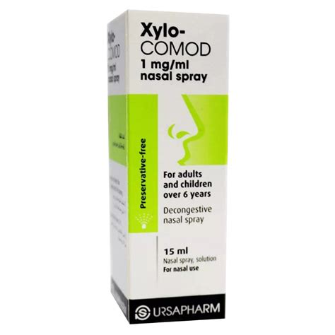 Xylo Comod Nasal Spray 15 Ml Nahdi