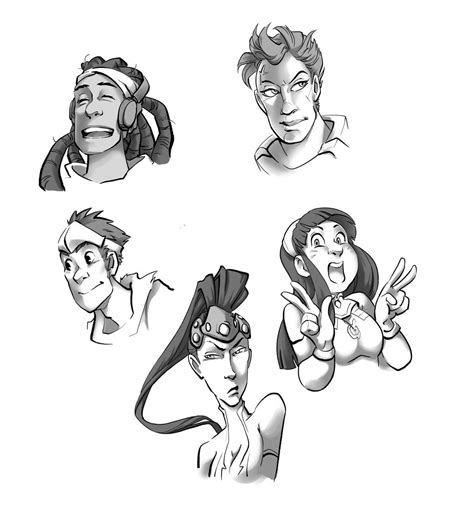 Overwatch Npcs By Poly M On Deviantart