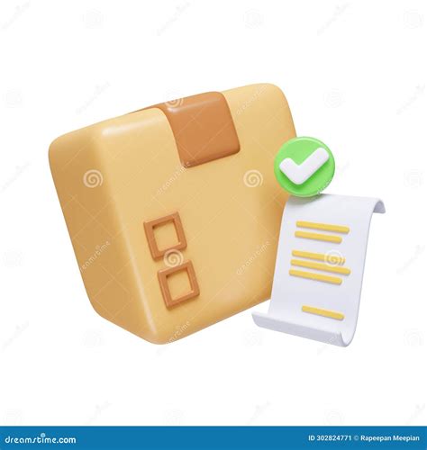 set package box with check mark magnifying glass globe carton