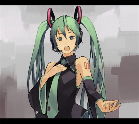 Hatsune Miku Vocaloid Drawn By Shihou G O S Danbooru