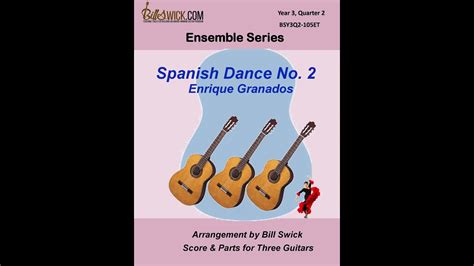 Spanish Dance No 2 Enrique Granados Youtube