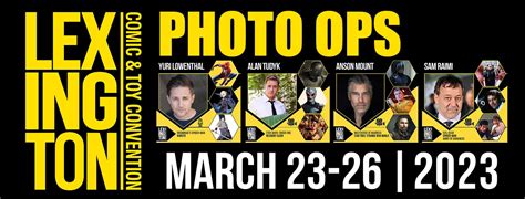 2023 Lexington Toy And Comic Convention Photo Ops Leap Event Technology