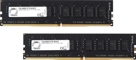 G Skill Value 8gb 2 X 4gb Ddr4 2400 Pc4 19200 Desktop Memory Model F4 2400c17d 8gnt