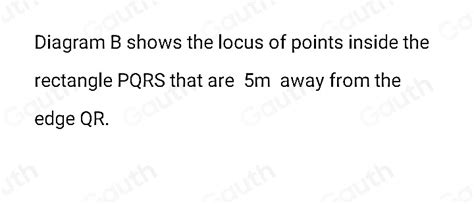Solved Which Of The Diagrams A D Shows The Locus Of Points Inside The