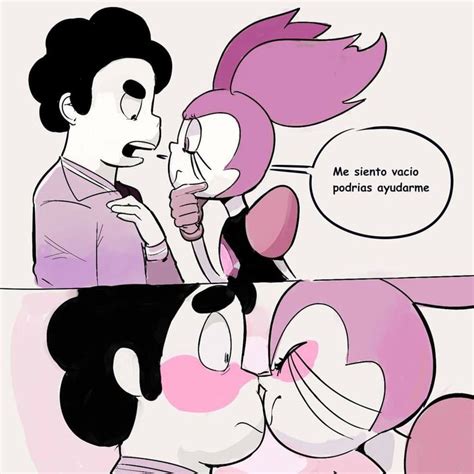Imágenes Y Cómics De Steven Y Spinel Cómic Steven Universe