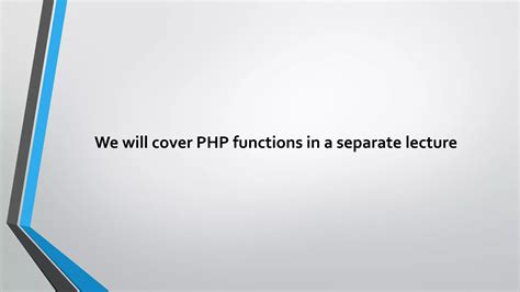 Php Loops And Php Forms Pdf