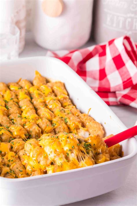 Easy Tater Tot Casserole Recipe Gluten Free Optional Mommy Hates