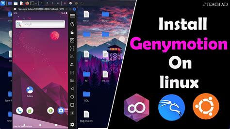 how to install genymotion on linux 2023 youtube