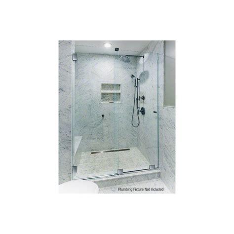 Buy Ess3bn Crl Brushed Nickel Essence Series Basic Sliding Shower Door