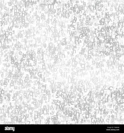 many abstract gray chaotic complicated crypto symbols on white data