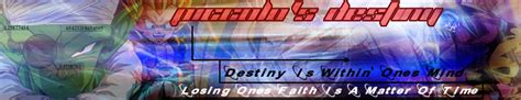Piccolos Destiny The On Going Feeling That Life Is Beating Down On
