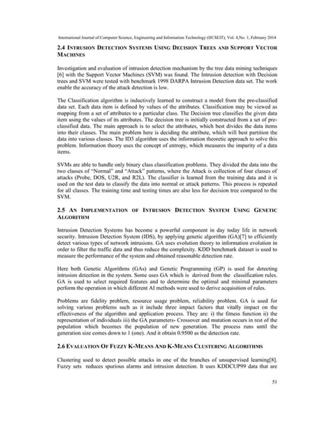 Survey Of Network Anomaly Detection Using Markov Chain Pdf