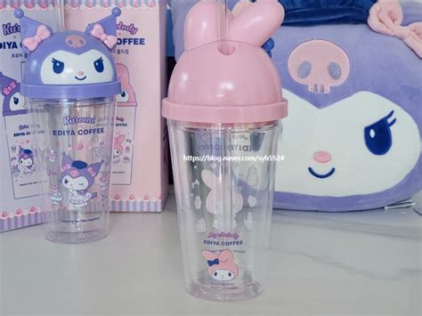 이디야 ♬ 이디야 X 산리오 콜라보 이디야 쿠로미 콜드컵 이디야 마이멜로디 콜드컵 이디야 쿠로미 쿠션 이디야