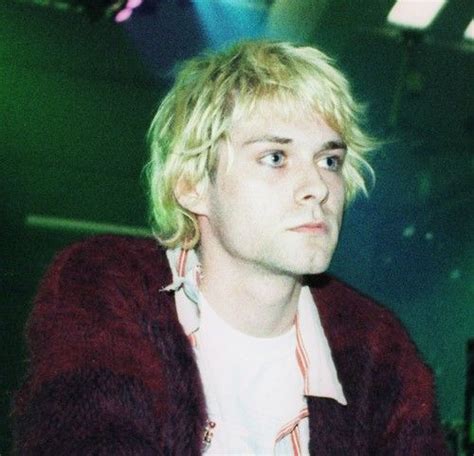 Kurt Cobain Green Hair