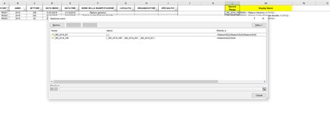 Vba Name And Values Single Cells Vs Range Stack Overflow
