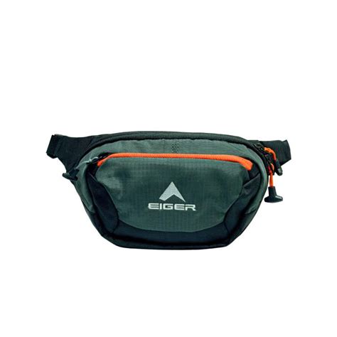 EIGER WAIST BAG MEDIUM 3A BLACK TAS PINGGANG Lazada Indonesia