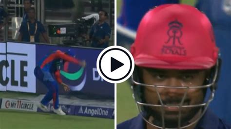 Watch Out Or Not Out Sanju Samson Falls To Controversial Boundary