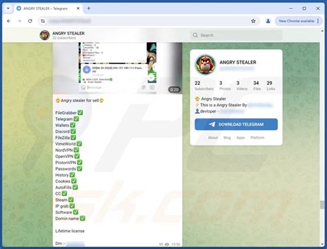 Angry Stealer Malware Removal Instructions