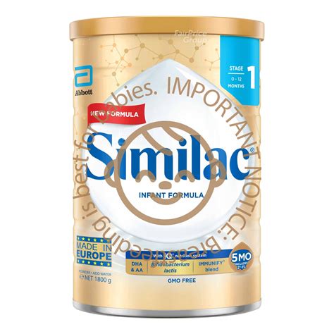 Abbott Similac Infant Milk Formula Stage 1 Ntuc Fairprice