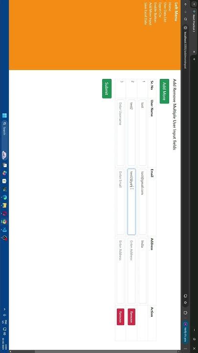 Add Remove Multiple Input Fields React Js Shorts Shortsvideo Youtube