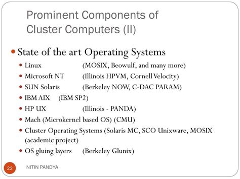 Ppt Chapter 1 Cluster Computing At Glance Powerpoint Presentation
