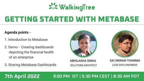 Walkingtree Technologies On Linkedin Metabase Webinar Datavisualization