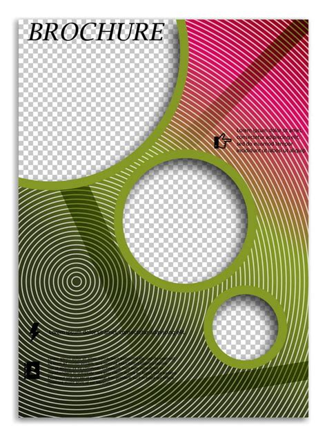벡터에 대 한 추상 A4 브로셔 표지 디자인 서식 파일 Ai Eps Uidownload