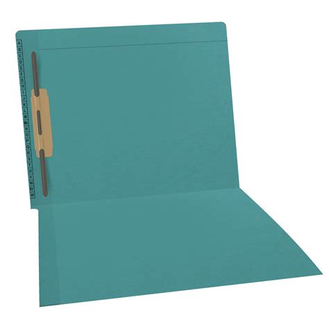 11 Pt Sterling Blue Kardex Match Folder Reinforced Top And End Tab With A Z Scale Printed On