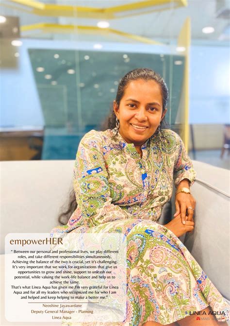 Linea Aqua On Linkedin Womenempowerment Empowerher Lineaaqua