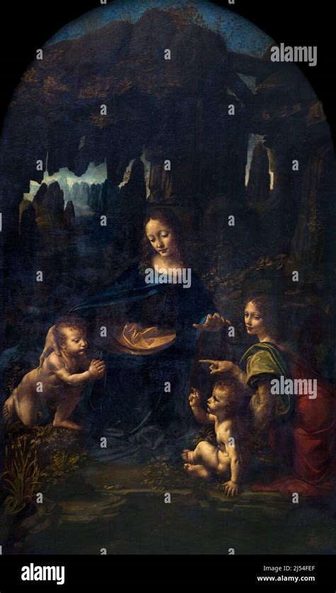 The Virgin Of The Rocks The Madonna Of The Rocks Leonardo Da Vinci