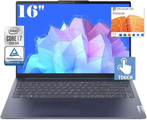 Amazon com Lenovo IdeaPad Slim i WUXGA TÜV Touchscreen Laptop Core i U